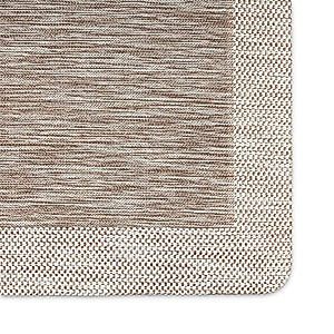 Martha Stewart Aloha Modern Pineapple Anti-Fatigue Air-Infused Kitchen Mat, Coffee Brown, 19.6"x32"