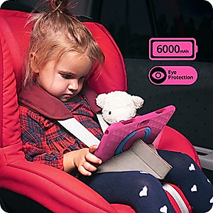 Kids Tablet, 10 inch Tablet for Kids, Android 13, Google Kids Space, Parental Control, 2GB RAM 32GB Storage, HD IPS Glass Screen, 6000mAh Battery, EVA Shockproof Case, PlimPad Kids10 (Pink)