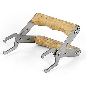 VIVO Beekeeping Starter Tool Kit, Set of 4, Bee Hive Smoker, Brush, Frame Grip, and Stainless Steel J-Hook Lifter Equipment BEE-KIT2