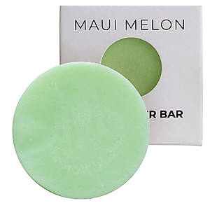 Suds & Co. Solid Conditioner Bar, Zero Waste Conditioner, Natural Conditioner For Hair, Sustainable, Eco-Friendly Hair Care – Maui Melon, 1.7 Ounce