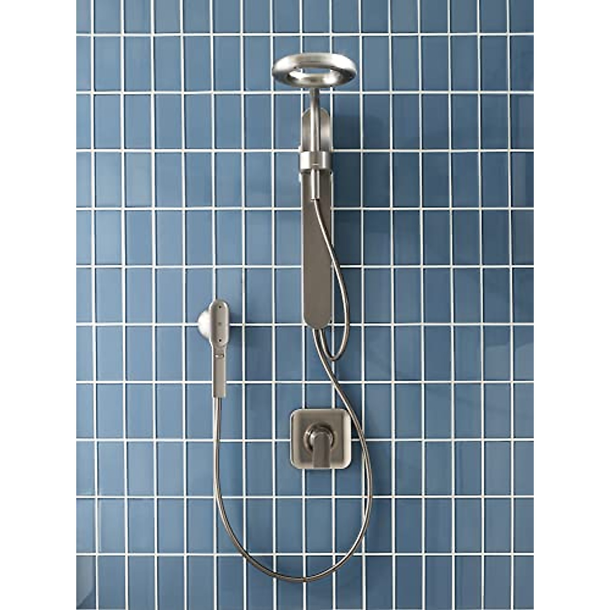 Moen N207C0BL Spa Shower including Rainshower, Handshower and Magnetic Dock, Matte Black