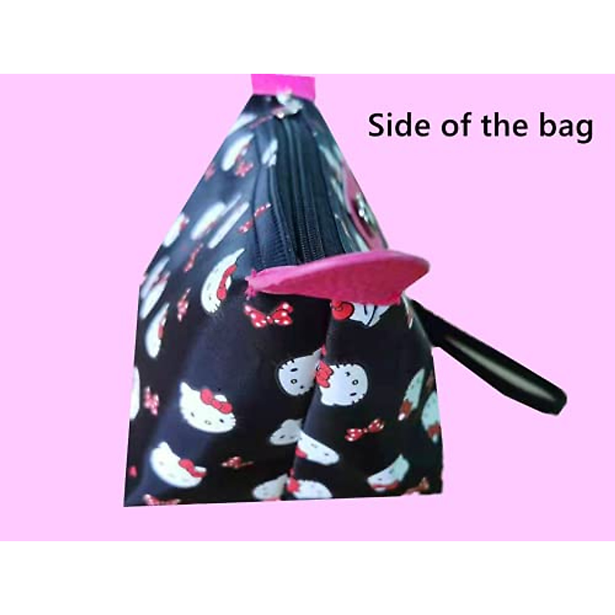 Kerr's Choice Cosmetic Bag Makeup Bag Kitty Cat Toiletry Bag Makeup Pouch Kitty Gift