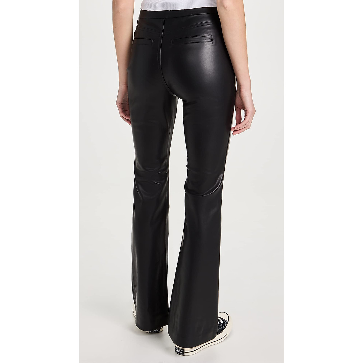 [BLANKNYC] Womens Vegan Leather High Rise Pants, Stand Out, 31-32 US