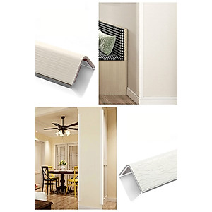 Flexible Furniture Edge Trim，Self Adhesive Wall Corner Edge Banding, PVC Edge Protector, Safety Edge & Corner Guards for Restoration Table, Wall，Cabinets, Chairs, Shelves，0.98" Wide ( Color : Walnut c