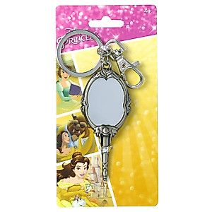 Disney Beauty & The Beast Magic Mirror Pewter Key Ring Key Accessory