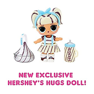 LOL Surprise Loves Mini Sweets Dolls 4-Pack #1 Jolly Rancher, Hot Tamales, Hershey’s Chocolate, Chupa Chups, w/ 32 Surprises, Candy Theme, Accessories, Collectible Doll, Paper Packaging