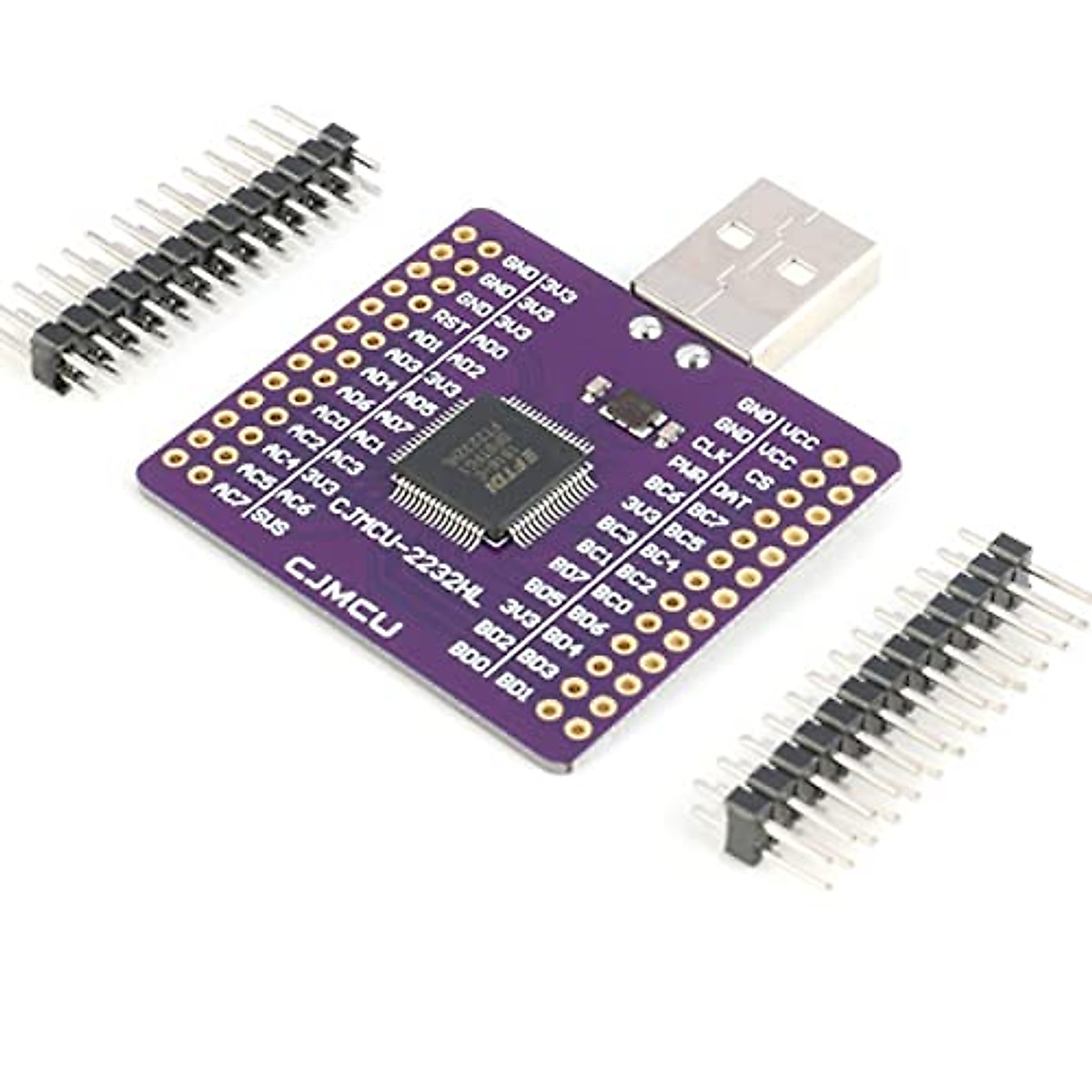 AOOOWER USB to FIFO/SPI/I2C/-JTAG/RS232 Converter UART Module FT2232HL Channel Module USB to UART Module USB to UART Module