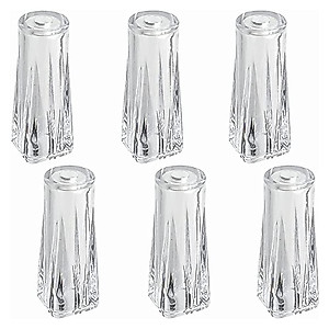 Lerpwige 10pcs Plastic Cord Window Blind Cord Knobs Drops Pull End for Roman Shades Curtain Crafts Drawstring Tassels Pull Cord for Blinds