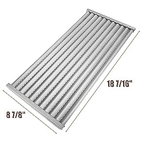 18 7/16" Emitter Plates & Infrared Grill Grates Replacement Parts for G515-4700-W1 G519-A400-W1 & G526-0007-W1 Charbroil Tru-Infrared 463270915, 463246909, 463246910, 463247009, 463247109, 3PCS Set
