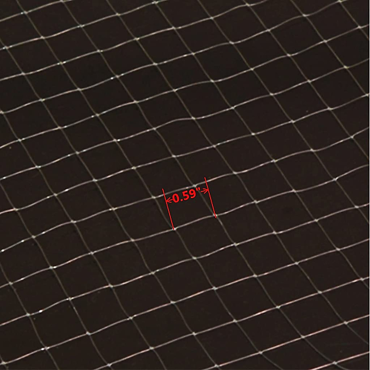 XCLOHAS Korean Fishing Cast Net with Ring Easy Throw Wide Open Casting Net for Bait Fishes 7/8/9/10/12ft Radius Freshwater Fishing Accessories (Chain Sinker Mono Nylon Line, 9ft Radius)