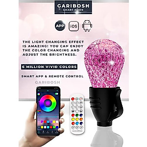 Outdoor String Lights 49ft, Led Lights, Patio Lights, Remote and App, String Lights for Outside, Deck Decorations, Outdoor Lights Lighting & Ceiling Fans House Decor Garden Lights Backyard Lights