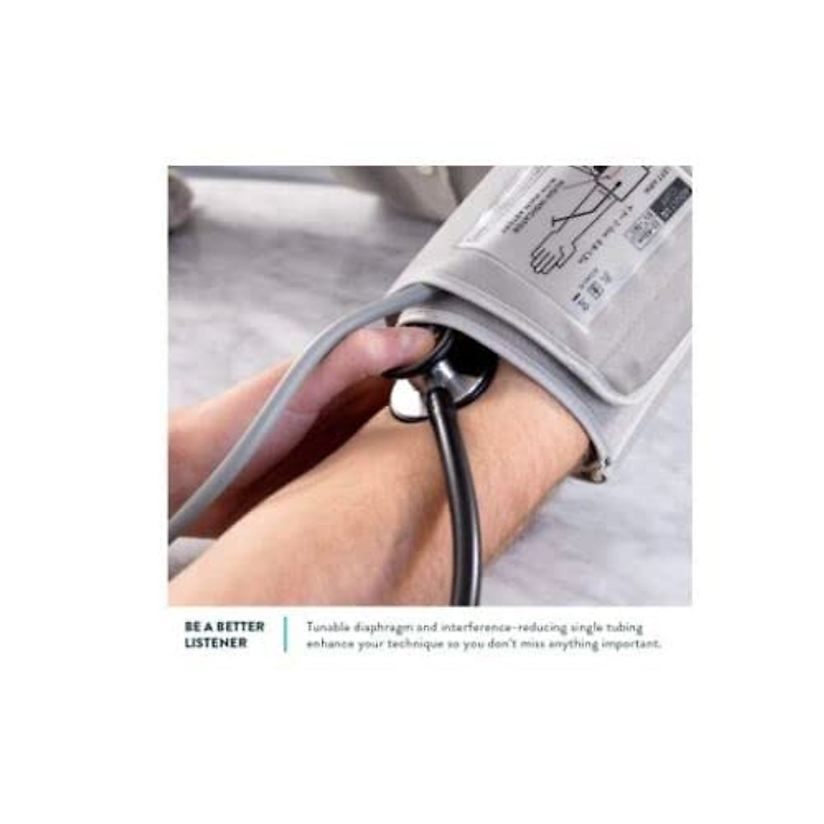 sainio Dual Head Stethoscope Stainless Steel, Stethoscope for Medical Students & Doctor