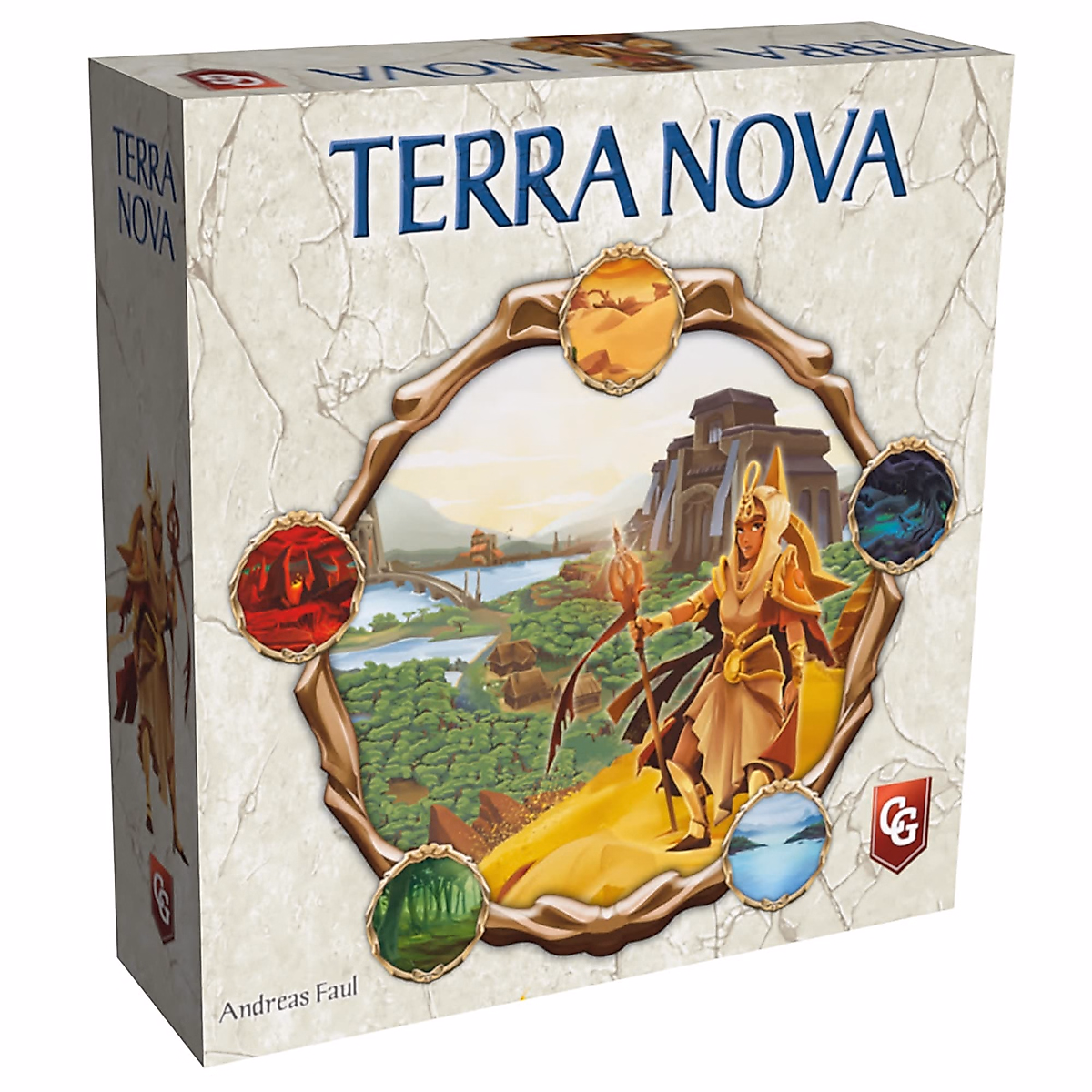 Capstone Games Terra Nova - Simplified Version of Terra Mystica Board Game, Capstone Games, Ages 14+