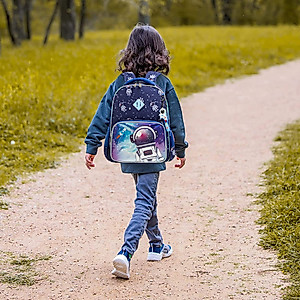 MOHCO Kids Backpack 16inch Lunch Bag and Pencil Case Lightweight School Bookbag for Teens, Girls, Boys, Elementary and Middle school