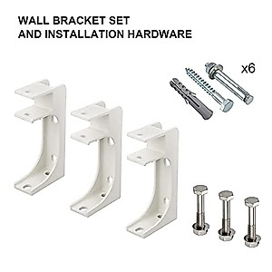 Diensweek Patio Awning Retractable, Fully Assembled Motorized Electric Commercial Grade - Quality 100% Dope-Dyed Acrylic Window Door Sunshade Shelter - Deck Canopy Balcony (15'x10', Navy Blue)