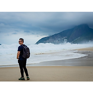 olpr. Leather Backpack (Black)