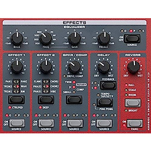 AMS-NELECTRO6D-73 Keyboard with 73-note Semi-Weighted Waterfall Keybed (Renewed)