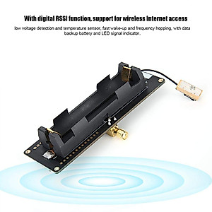 ASHATA ESP32 915Mhz WiFi GPS Module, TTGO T-Beam Development Board, 4MB Flash, Bluetooth, NEO-6M Global Positioning System