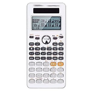 Desktop Calculator Multifunction Scientific Function Calculator Financial Calculator for Business Calculators (Color : White, Size : 16.8 * 7.7cm)