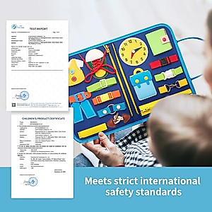 Giant Cabbage Busy Board Sensory Toys for Toddlers 1 2 3 4, Toddler Travel Activities Educational Toys, Montessori Toys for 2 3 4 Year Old Boys Girls Gift, Dinosaur