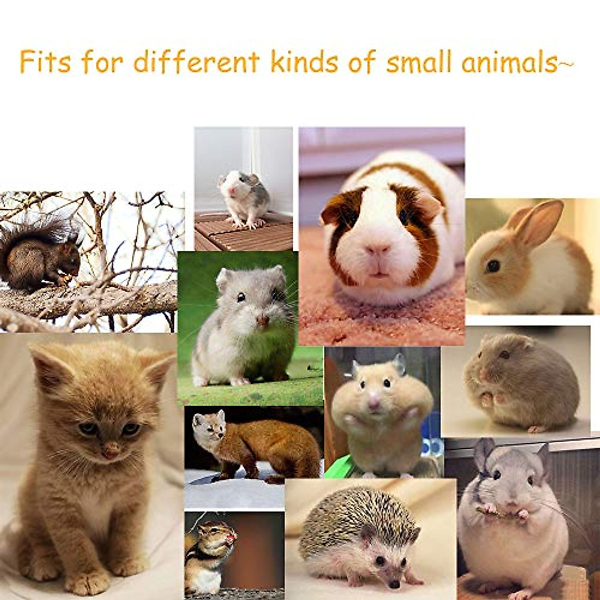 Small Animal Play Tunnel, Durable Resistant Plastic Guinea Pigs Tube, Fun Pet Tunnel Hideway for Guinea Pigs Chinchillas Rats and Dwarf Rabbits