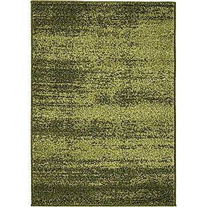 Unique Loom Del Mar Collection Area Rug - Lucille (2' 2" x 3' 1" Rectangle, Green/ Hunter Green)