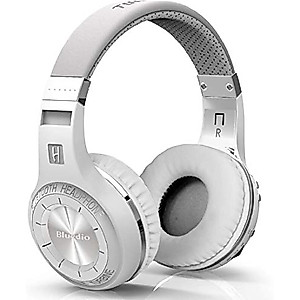 Bluedio HT Turbine Wireless Bluetooth 5.0 Stereo Headphones with Mic (White)