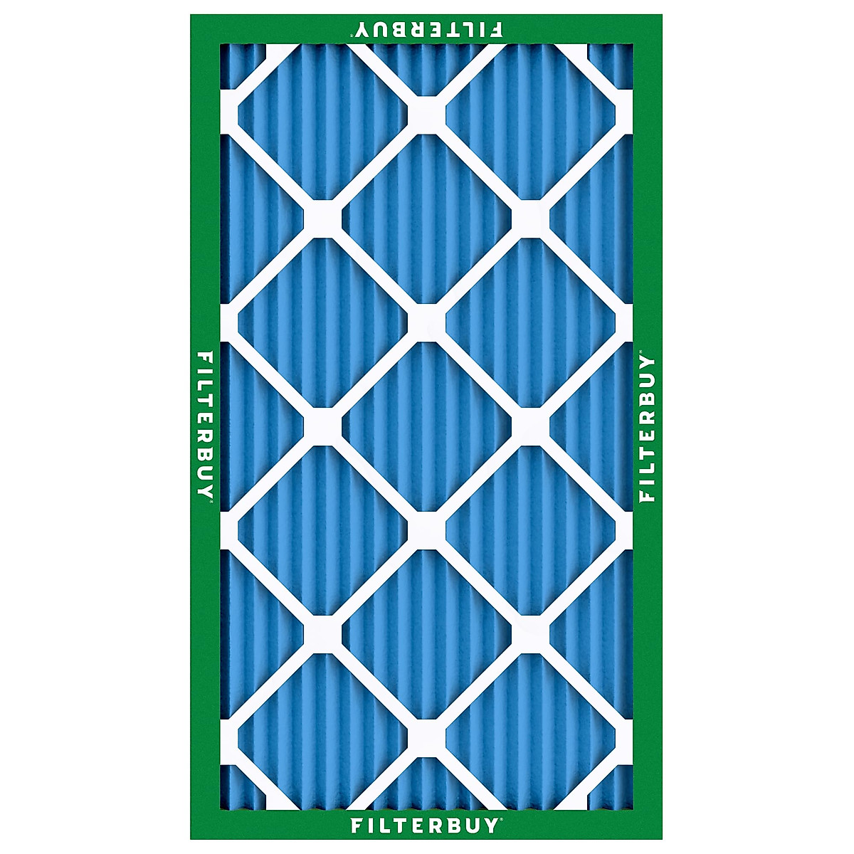 Filterbuy 20x36x2 Air Filter MERV 13 Optimal Defense (3-Pack), Pleated HVAC AC Furnace Air Filters Replacement (Actual Size: 19.50 x 35.50 x 1.75 Inches)