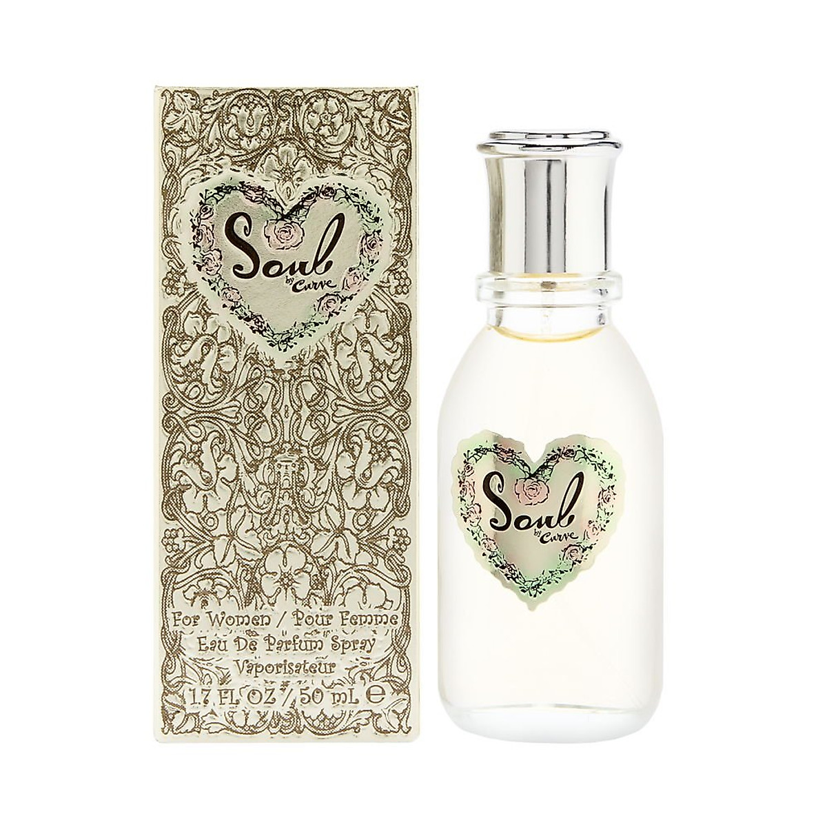 Curve Soul By Liz Claiborne For Women. Eau De Parfum Spray 1.7 Ounces