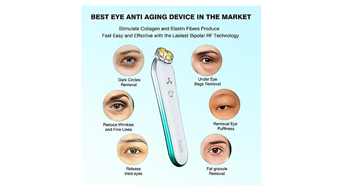 Eye RF Anti-Aging Device for Eyes – Reduce Dark Circles & Wrinkles