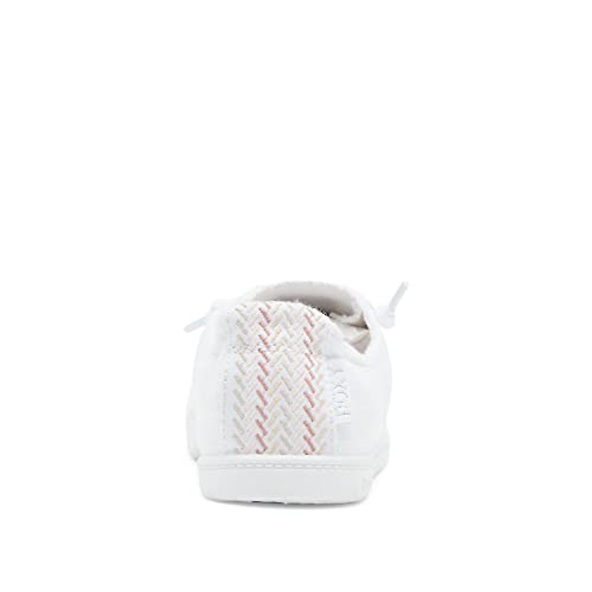 Roxy Women's Bayshore Slip on Sneaker Shoe, Alloy/White, 8.5