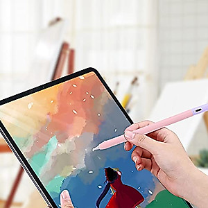 Case for Stylus Pen Silicone Stylus Pen Cover Holder Anti-Slip Stylus Pen Sleeve Compatible with Type C Charging Port Stylus Pen