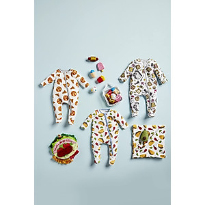Mud Pie Children's Swaddle & Rattle Set, Taco
