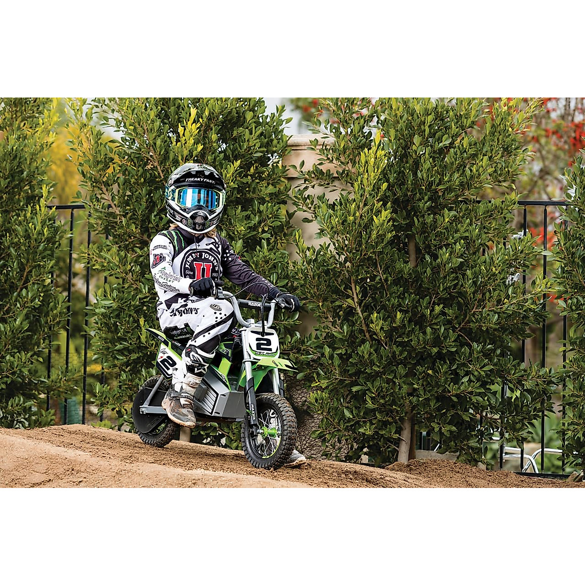Razor SX350 Dirt Rocket McGrath Electric Motocross - Green - FFP