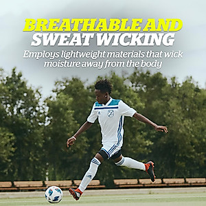 Storelli BodyShield Leg Guards, Premium Compression Shin Guard Sleeves for Soccer Players, Impact Protection, UV-Resistant, Sweat-Wicking, Unisex, 1 Pair, Black, Youth Medium