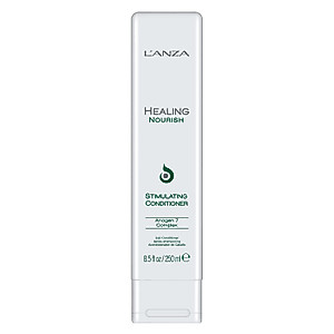 L'ANZA Healing Nourish Stimulating Conditioner, Encourages Healthy Hair Growth While Eliminating Dead Skin Cells, Sebum, Residue & DHT, for a Healthy and Fresh Hair and Scalp (8.5 Fl Oz)