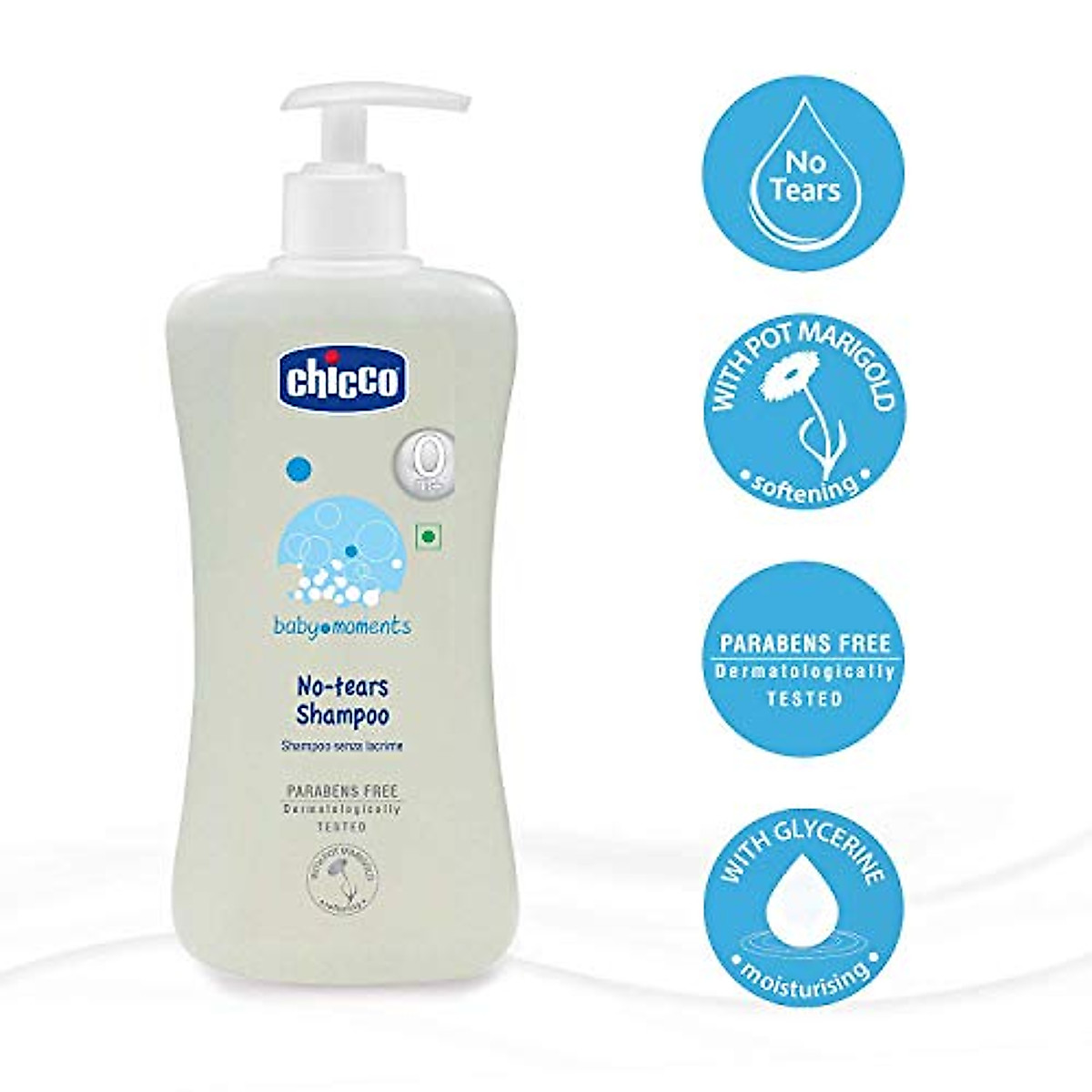Chicco 500ml No-Tears Shampoo