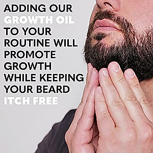 Beard Club Advanced Beard Growth Kit - Grow A Thicker Fuller Beard - Derma Roller for Beard Growth, Beard Growth Oil, Vitamins and Vitamin Spray, Beard Shampoo and Beard Brush - Gift Set