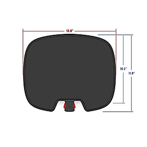 EVERIE GL01-M35 Medium Metal Sliding Appliance Tray with Rollers Compatible with Single Serve Brewers, Coffee Makers, Stand Mixers, Blenders
