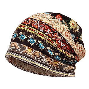 Jemis Skullies Beanies Thin Bonnet Cap Autumn Casual Beanies Hat (2 Pack)