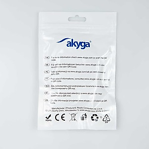 AKYGA AK ca Cable 8 Pin EPS 20 cm Yellow/Black