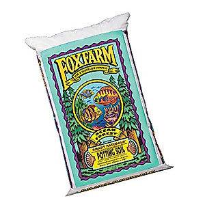 FOXFARM FX14000 Ocean Forest Indoor/Outdoor Garden Potting Soil Bags 6.3-6.8 pH, 1.5 Cubic Feet, 40 pounds for Plants (6 Pack