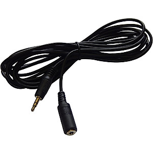 Bafx Products - 25 Foot/Feet Stereo Headphone Extension Cable - 3.5MM M/F Jacks - Shielded