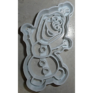 INSPIRED BY OLAF FRIENDLIEST SNOWMAN FROZEN THEME MOVIE CHARACTER COOKIE CUTTER MADE IN USA PR2647