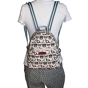 bungalow 360 Adult Mini Backpack (Cat, Small)