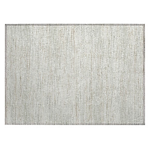 Addison Rugs Chantille ACN896 Ivory 1'8" x 2'6" Indoor/Outdoor, Machine Washable, Easy Clean, Non Shedding, Bedroom, Living Room, Dining Room, Kitchen, Patio Rug