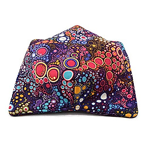 Purple Microwave Bowl Holder - Colorful Cotton Bowl Cozy