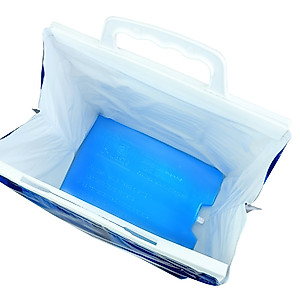 Jay Bags Lunch Reusable Insulated Food Bag, Dots