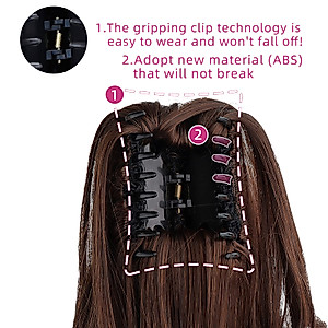 Brown Ponytail Extension,Claw Clip Ponytails 12in Curly 3.8 OZ Fake Hair Extensions Hair pieces SYXLCYGG Wig Girl Synthetic Fluffy¬ Tangled