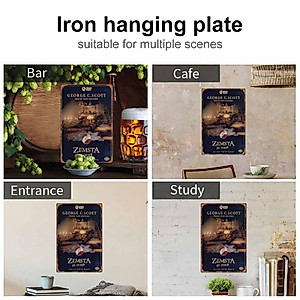 The Changeling Professional Tin Poster- Ideal Wall Decor for Bars, Cafes, Offices, Restaurants, Homes, Gardens, Shops, Clubs - 12 X 8 Inches